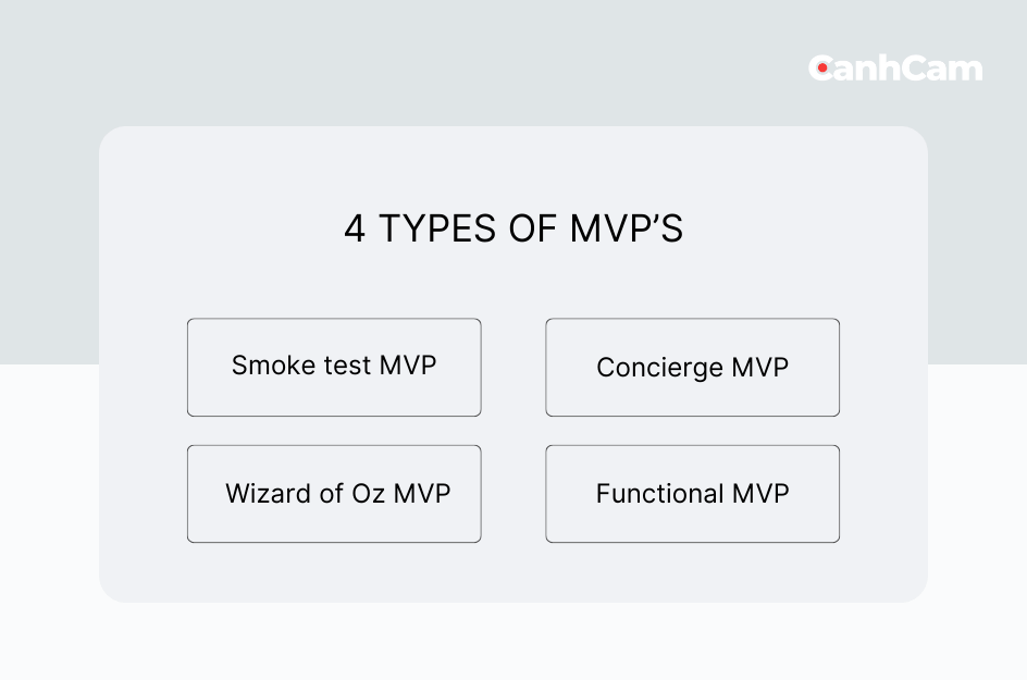 4 Types of MVPs and Which One Should You Build? - CanhCam